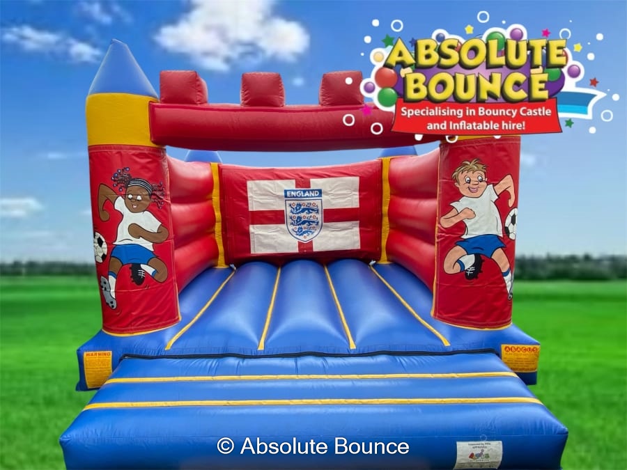 England football theme - available on any sized themeable inflatable ...