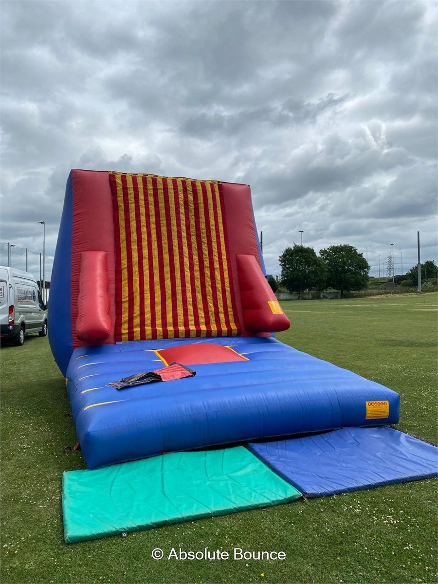 Velcro Fly wall / Bar Fly Wall Hire - Bouncy Castle Hire & Rodeo bull ...